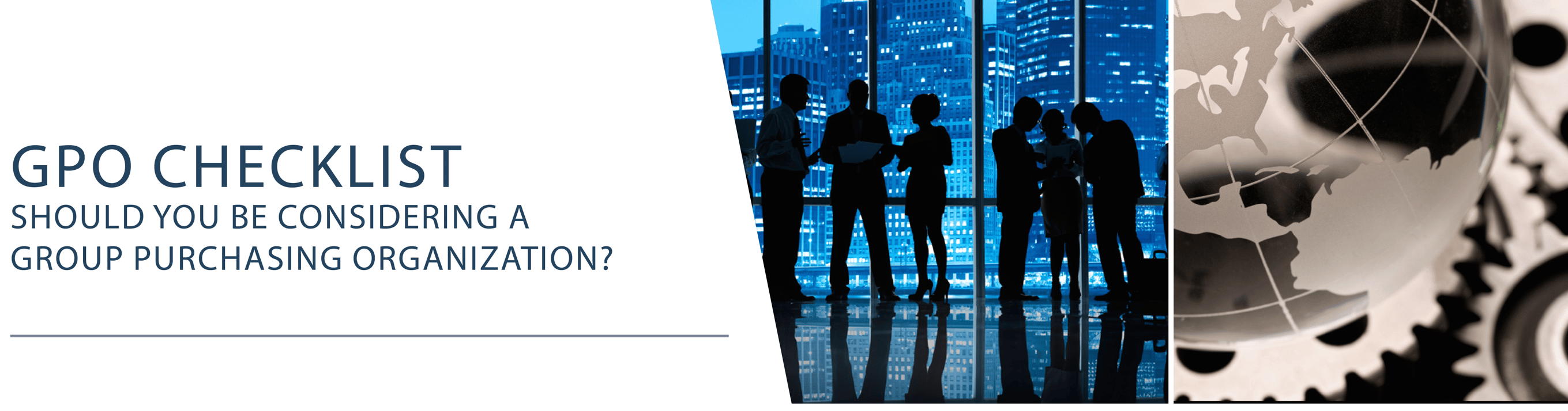 Group Purchasing Organization checklist form